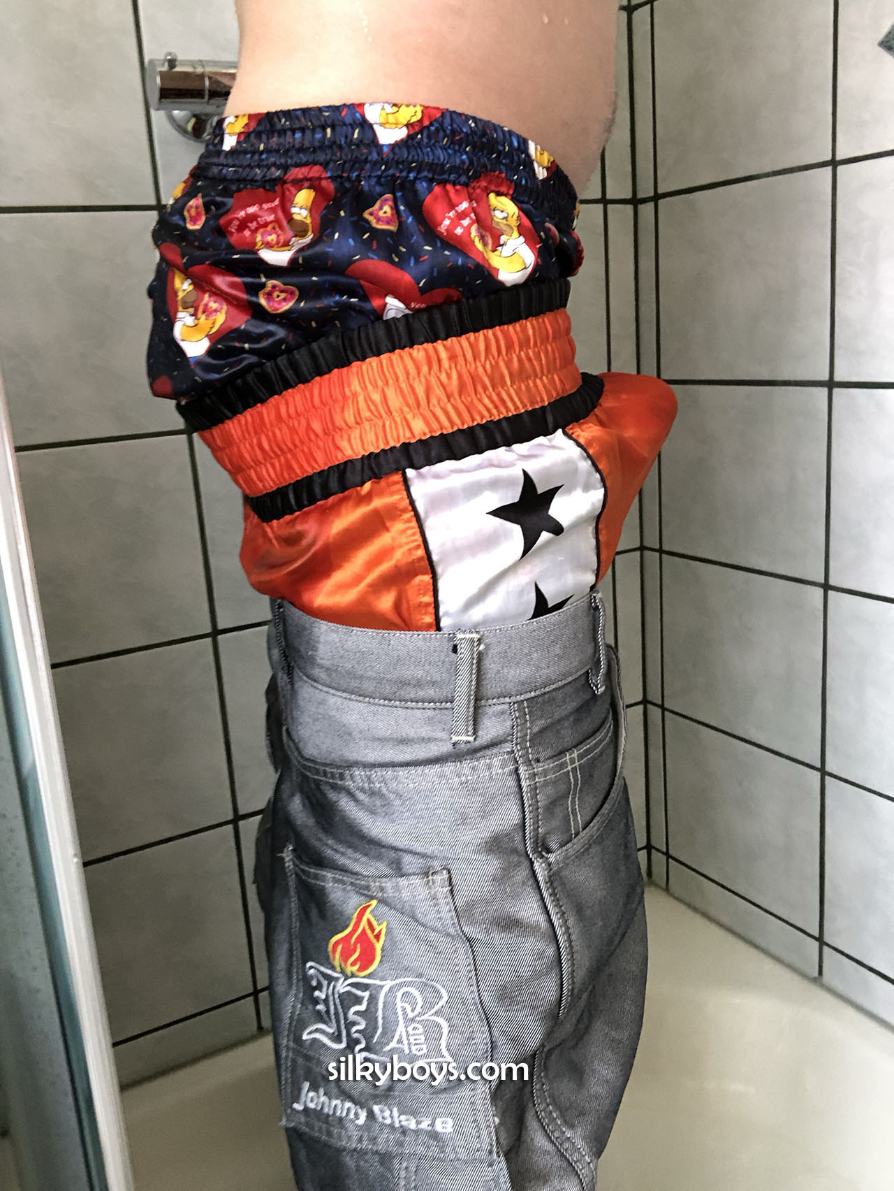 Shiny Baggy serie - Silkyboys