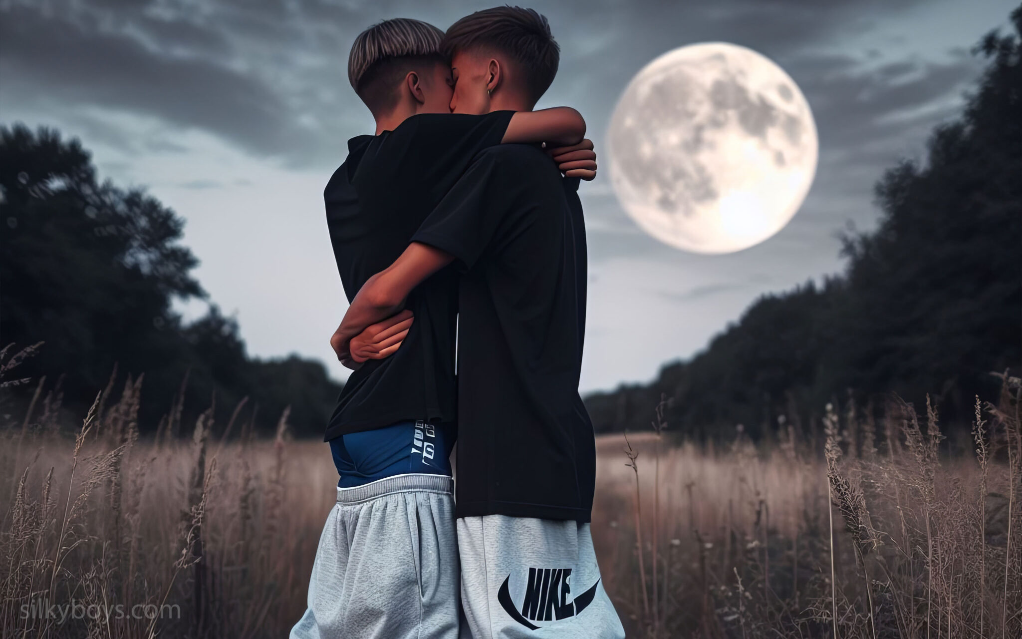 Silkyboys.com - saggy, shiny, silky chavs - Silkyboys