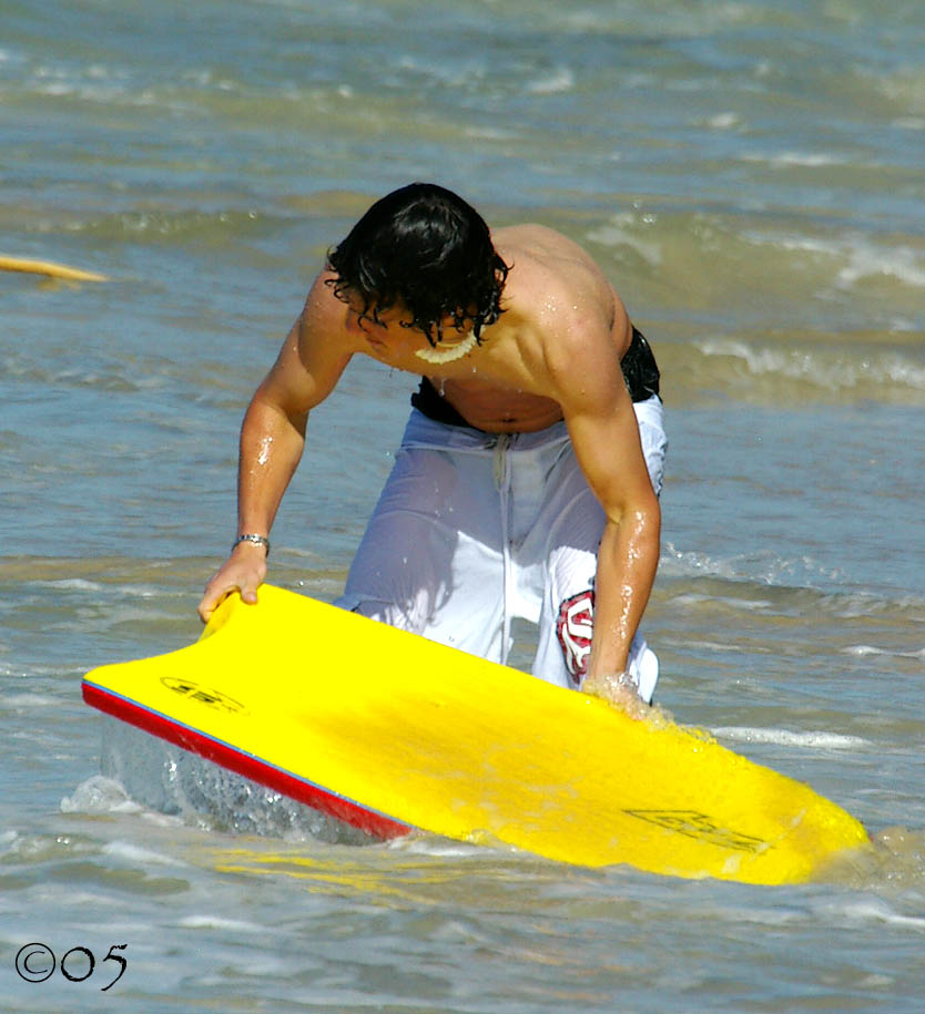 Satins at beach - Silkyboys